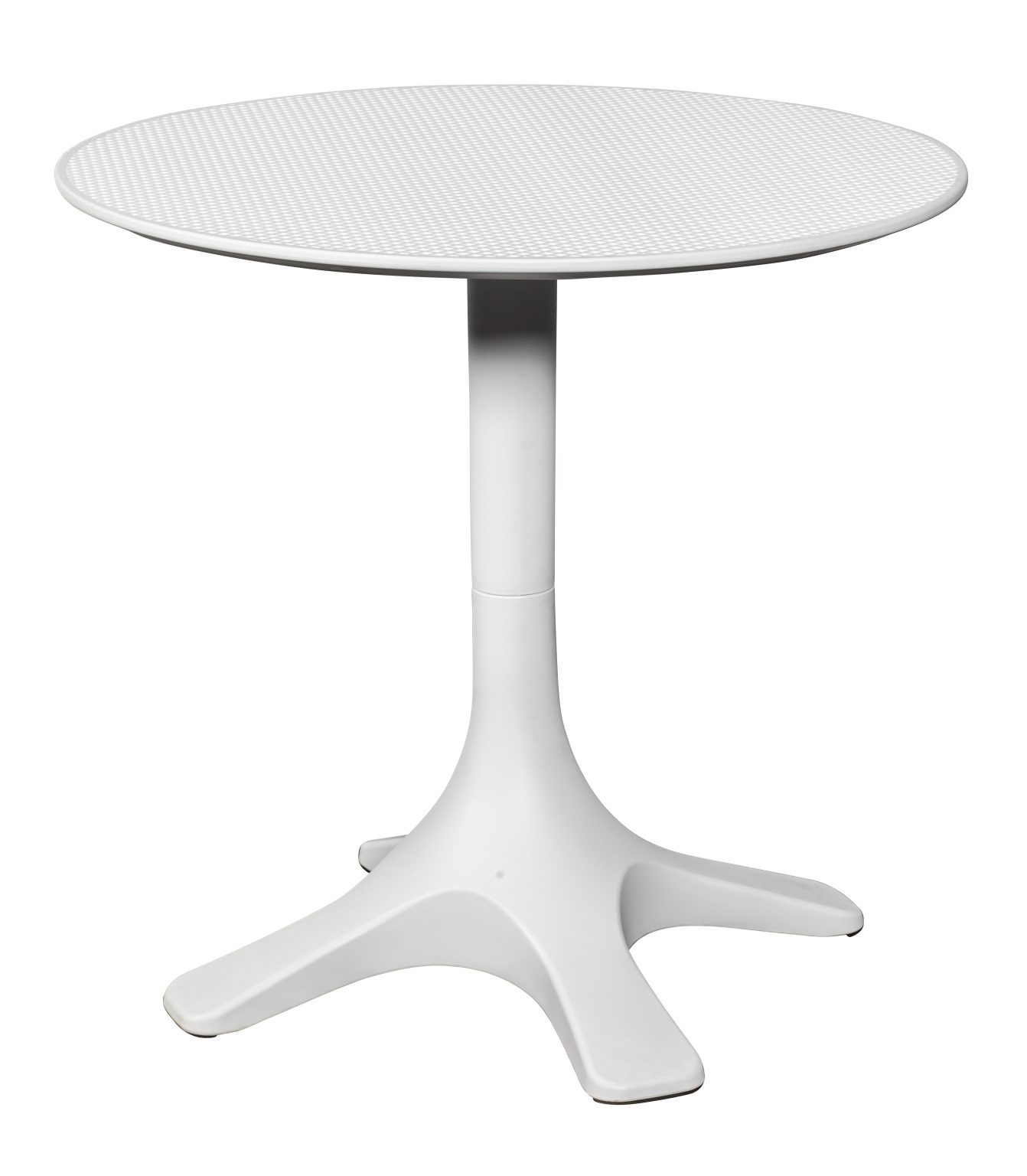 Bronte 80cm Round Table White | Segals Outdoor Furniture