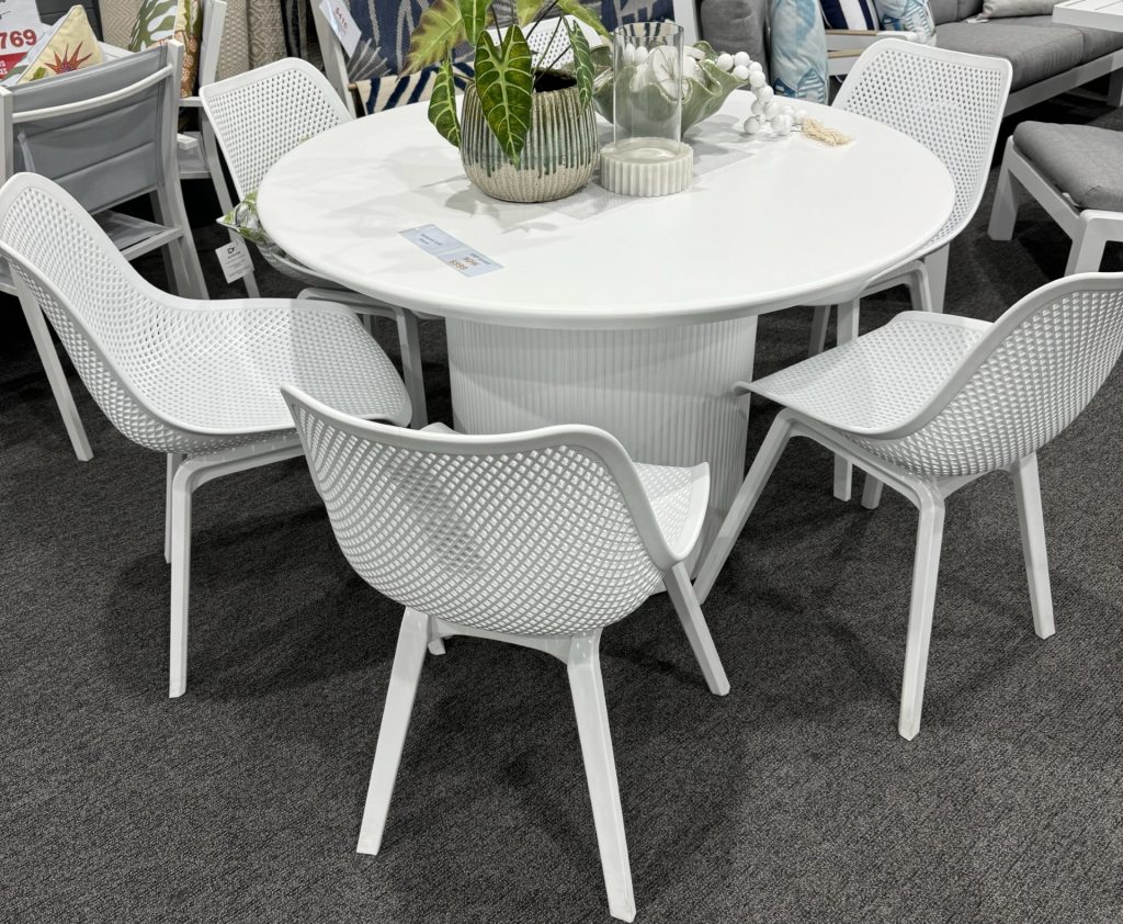 Santorini 1.2m Round GRC Table | Segals Outdoor Furniture
