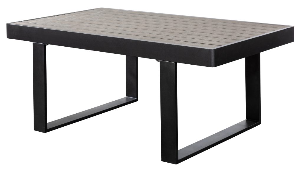 Allure Lounge Dining Table Black | Segals Outdoor Furniture