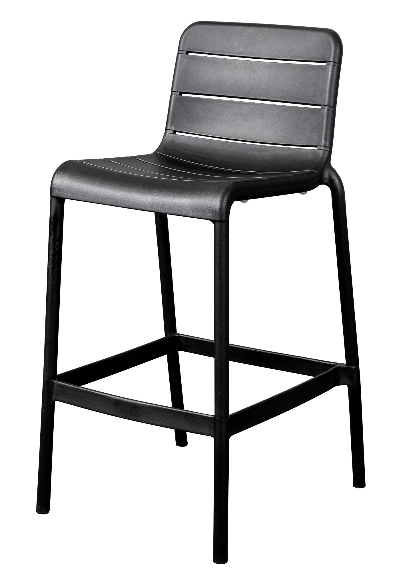 Stecca Bar Stool Black | Segals Outdoor Furniture